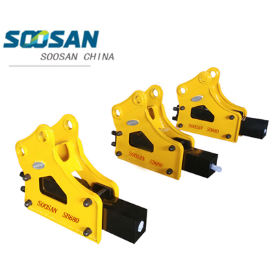 Hydraulic Crusher SB40 side type for Sale soosan hydraulic breaker SB40 ...
